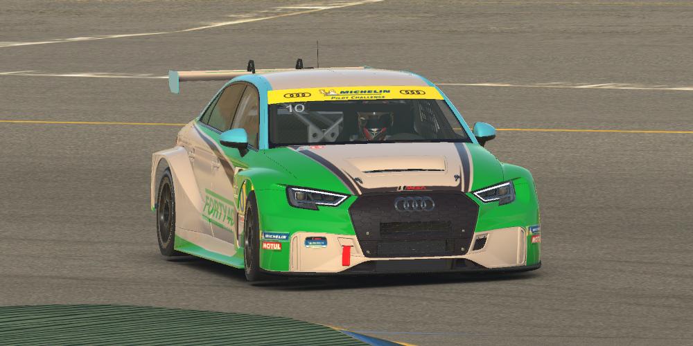 Audi RS3 LMS TCR forty40 Car 26 by Jez Banks - Trading Paints