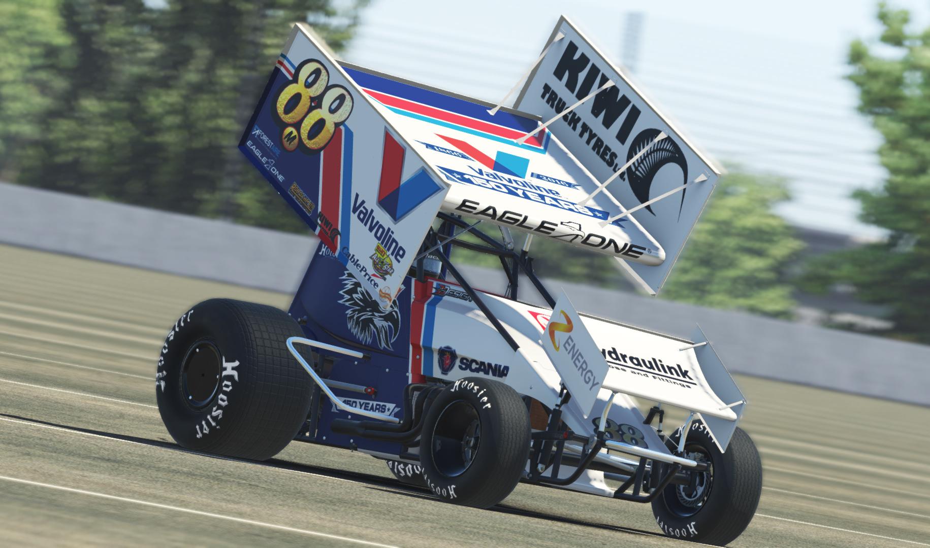 Keaton Dahm 88m Valvoline Racing by Cam C. - Trading Paints