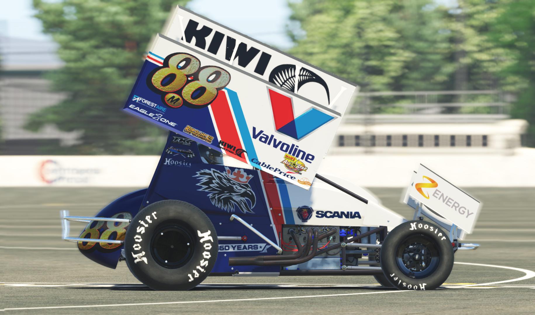 Keaton Dahm 88m Valvoline Racing by Cam C. - Trading Paints