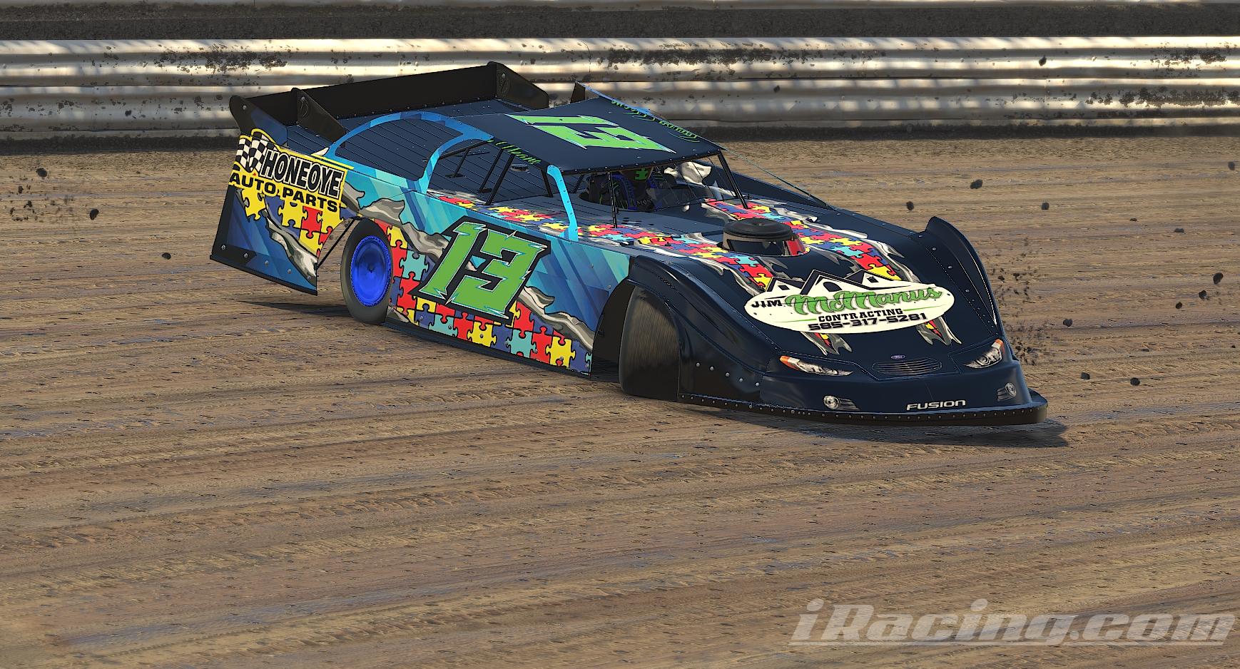 Years Motorsports Racing For Autism 13T by Trevor Years - Trading Paints