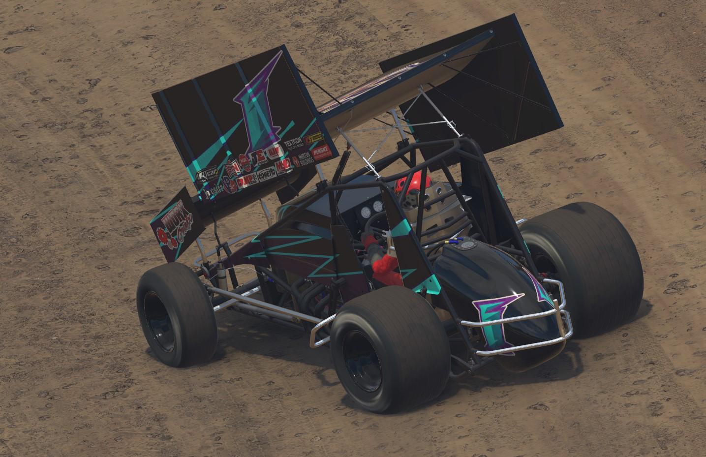 Blayne Brink #1 UDSS Paint by Dave Ward Jr. - Trading Paints