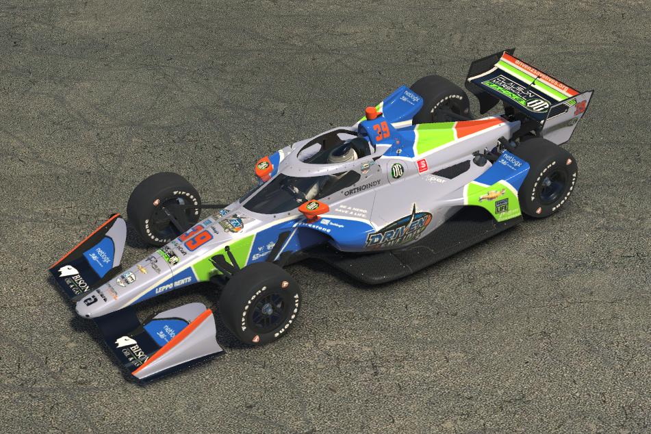 2019 Pippa Mann #39 - Indy 500 by James Kennedy3 - Trading Paints