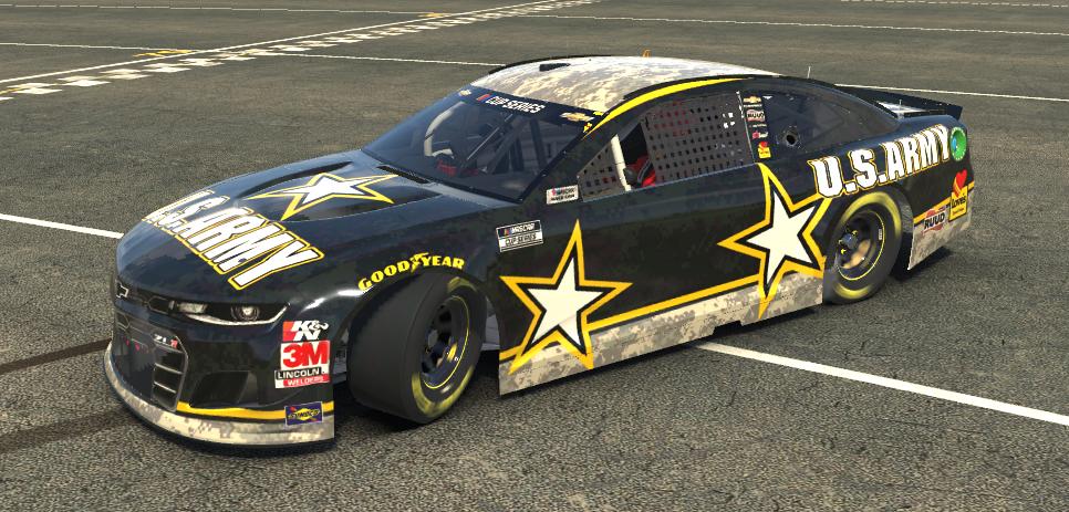 US Army Camaro ZL1 Fictional No Number by Dale Pettry - Trading Paints