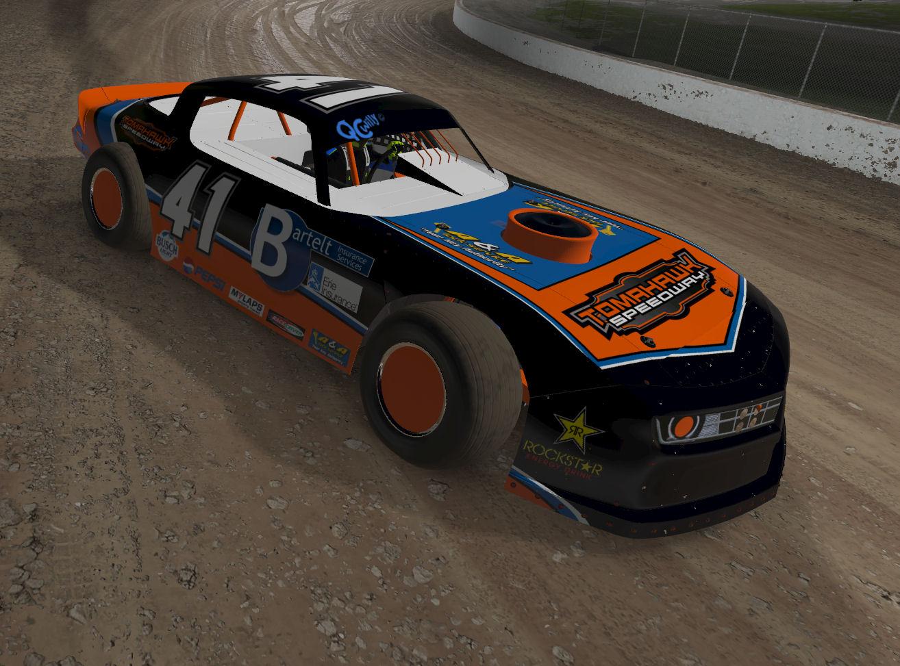 Tomahawk Speedway by Dennis Mikkelson - Trading Paints