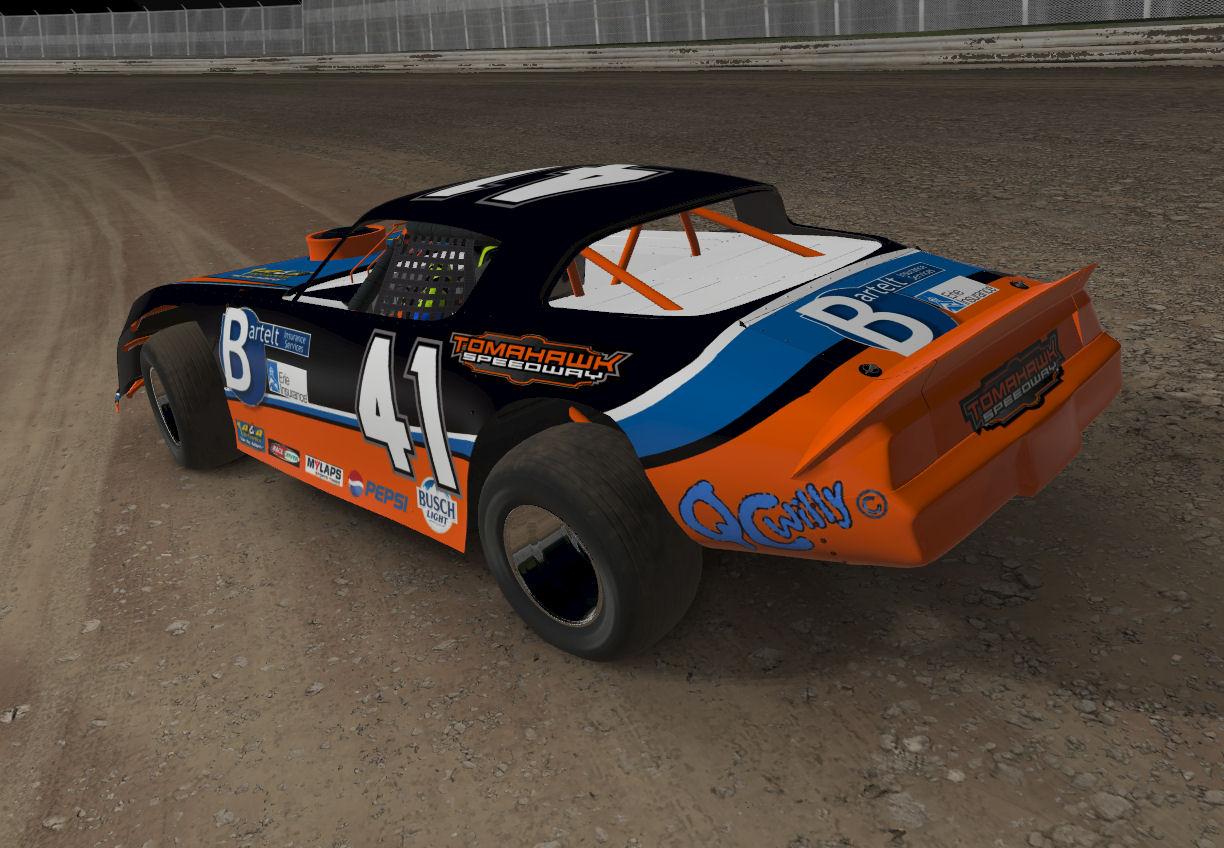 Tomahawk Speedway by Dennis Mikkelson - Trading Paints