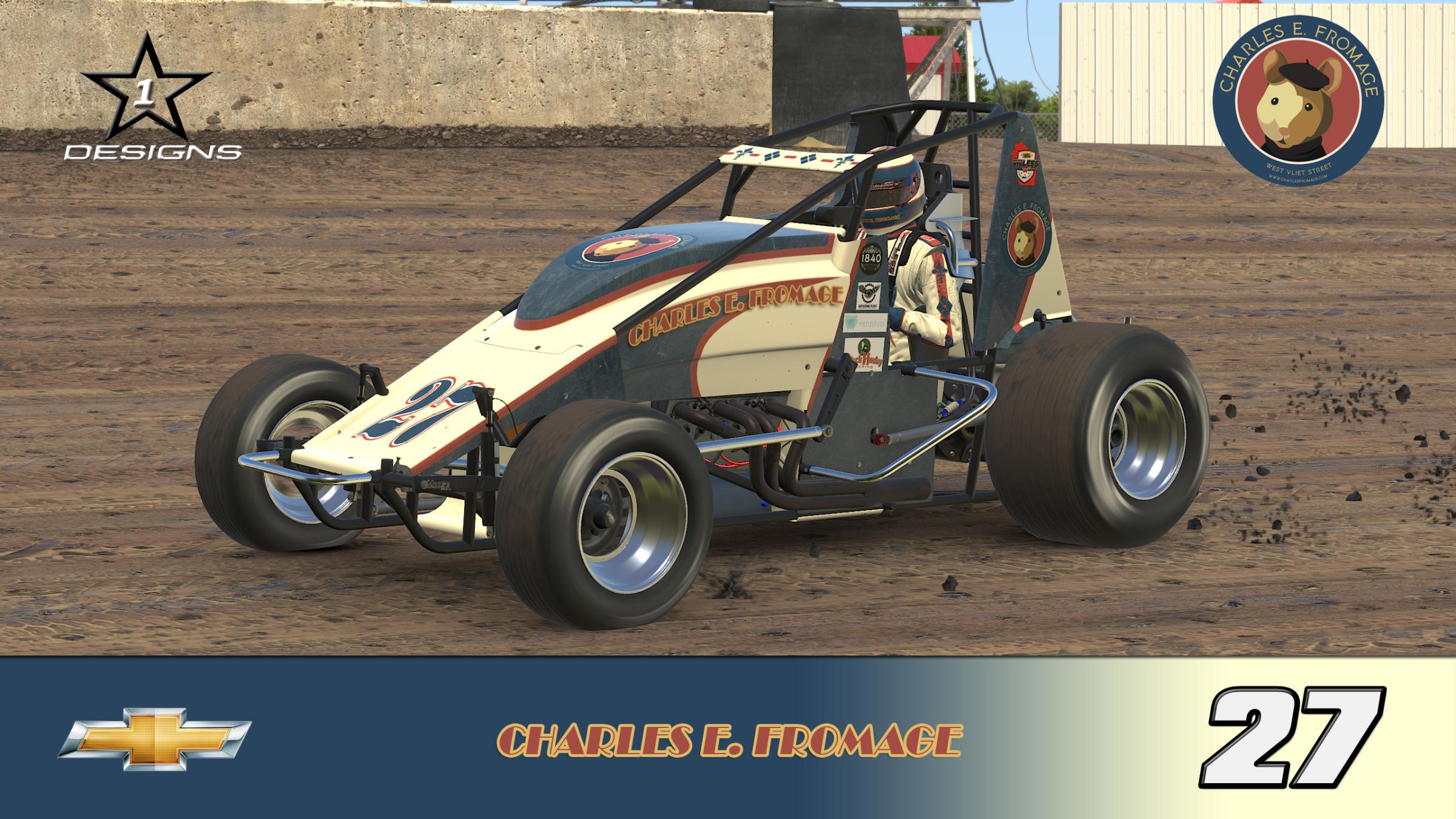 Charles E. Fromage Dirt Sprint Car - Non-Winged by Nicholas Orth ...