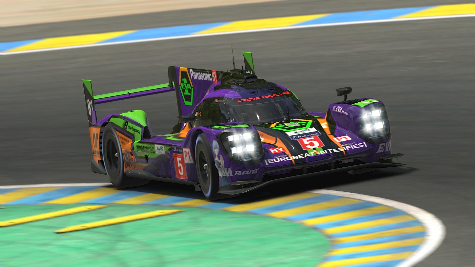 EVA Racing - Porsche 919 by Lord Ibrahim Aliouat - Trading Paints