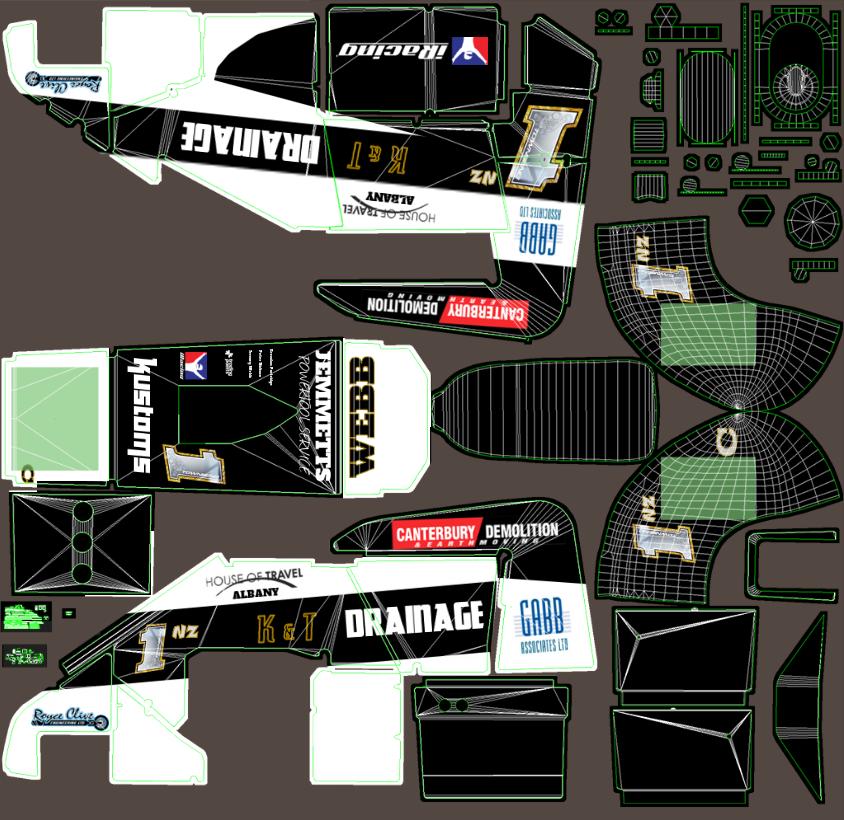 Jermey Webb NZ Midget by Brendon Partridge - Trading Paints