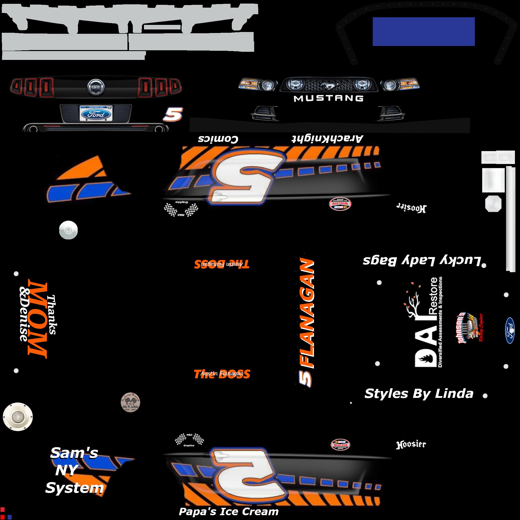 Ed Flanagan Jr car (2) by Austin Flanagan - Trading Paints