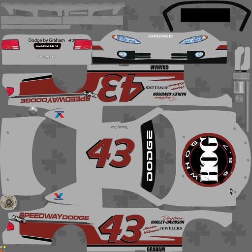 Randy Dye HOG Throwback by Daniel Dye - Trading Paints