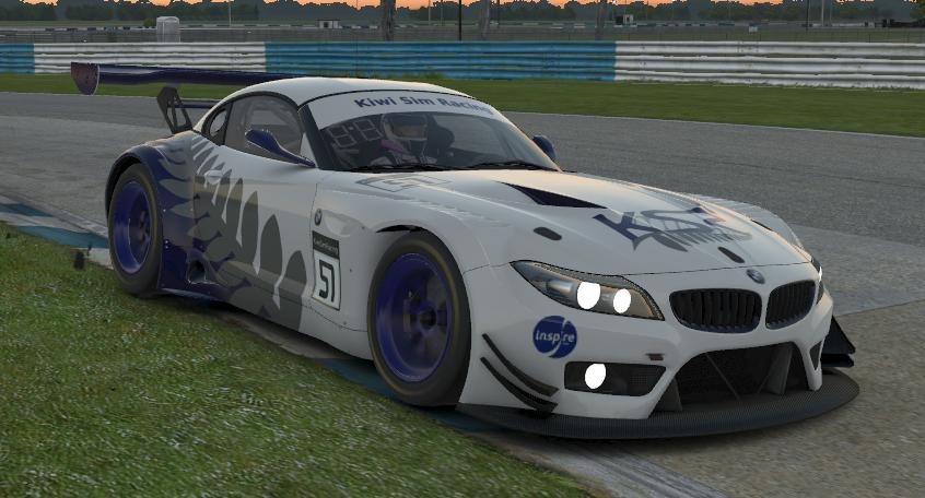 KSR - Kiwi Sim Racing - BMW Z4 GT3 by Matthew Pluck2 - Trading Paints