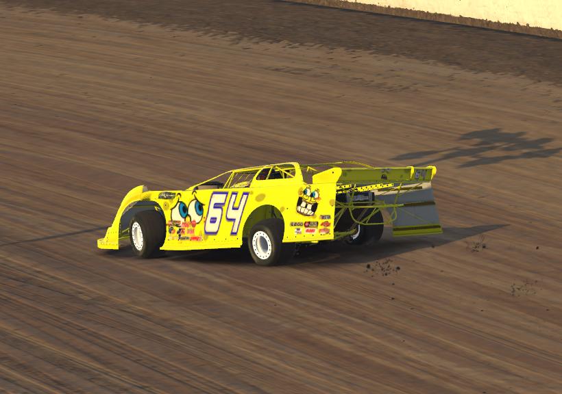 Dirt Late Model Limited Sponge Bob Faces by Kyle Buffington - Trading ...