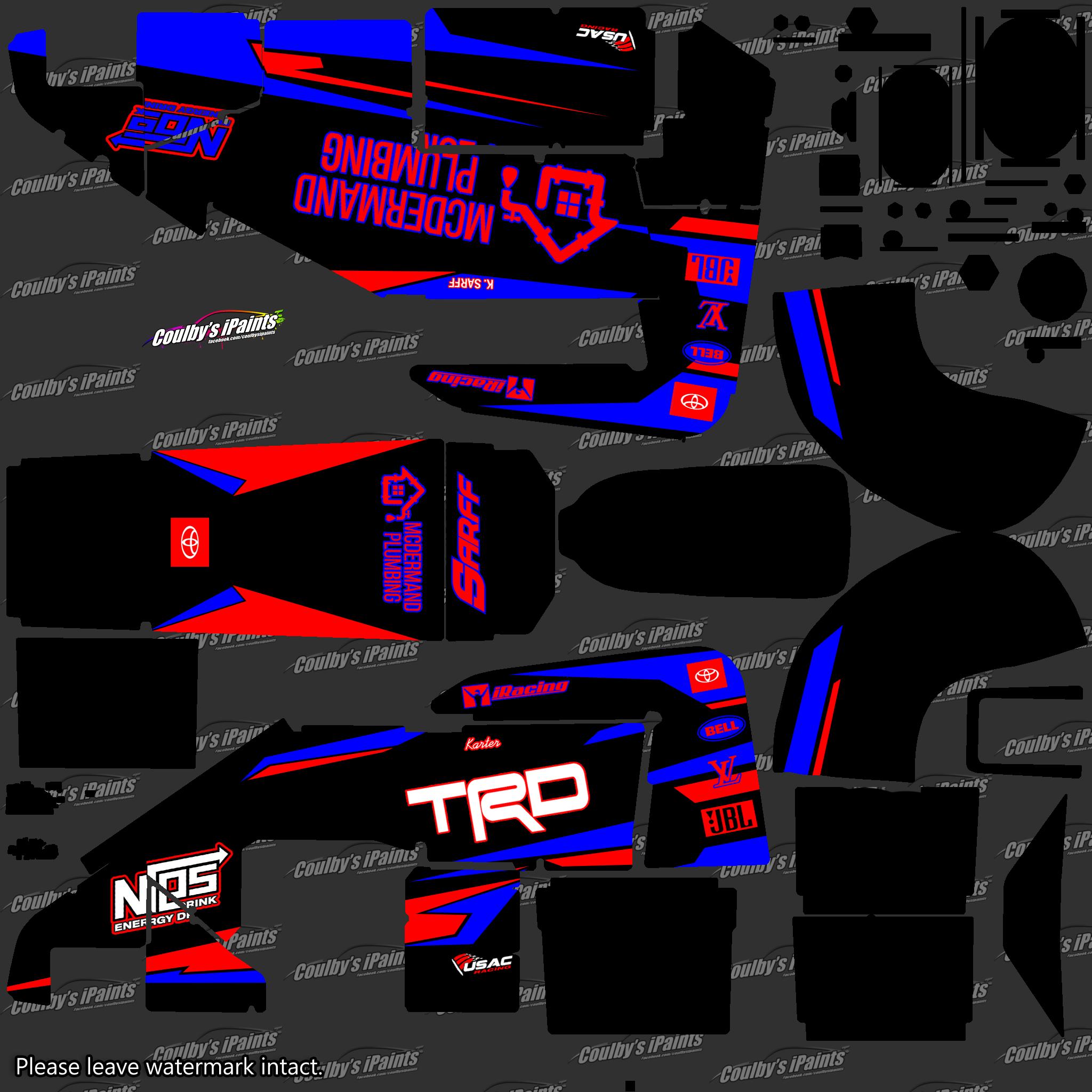 Sarff 2020 USAC Show by Chase McDermand - Trading Paints