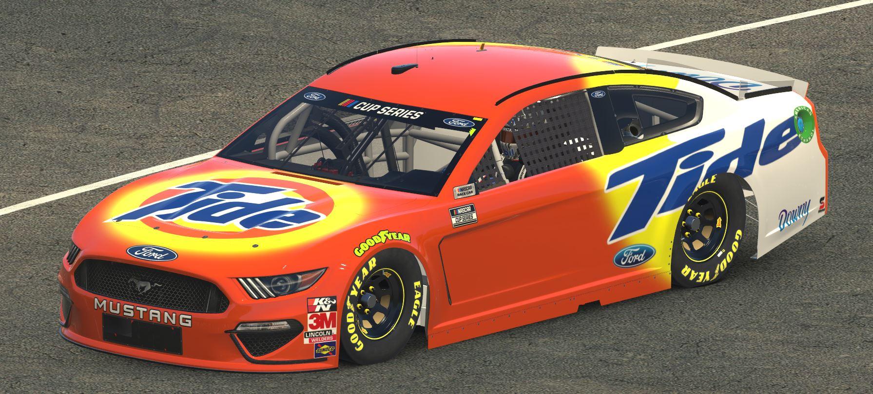 Tide Ford Mustang by Steven Holmes - Trading Paints