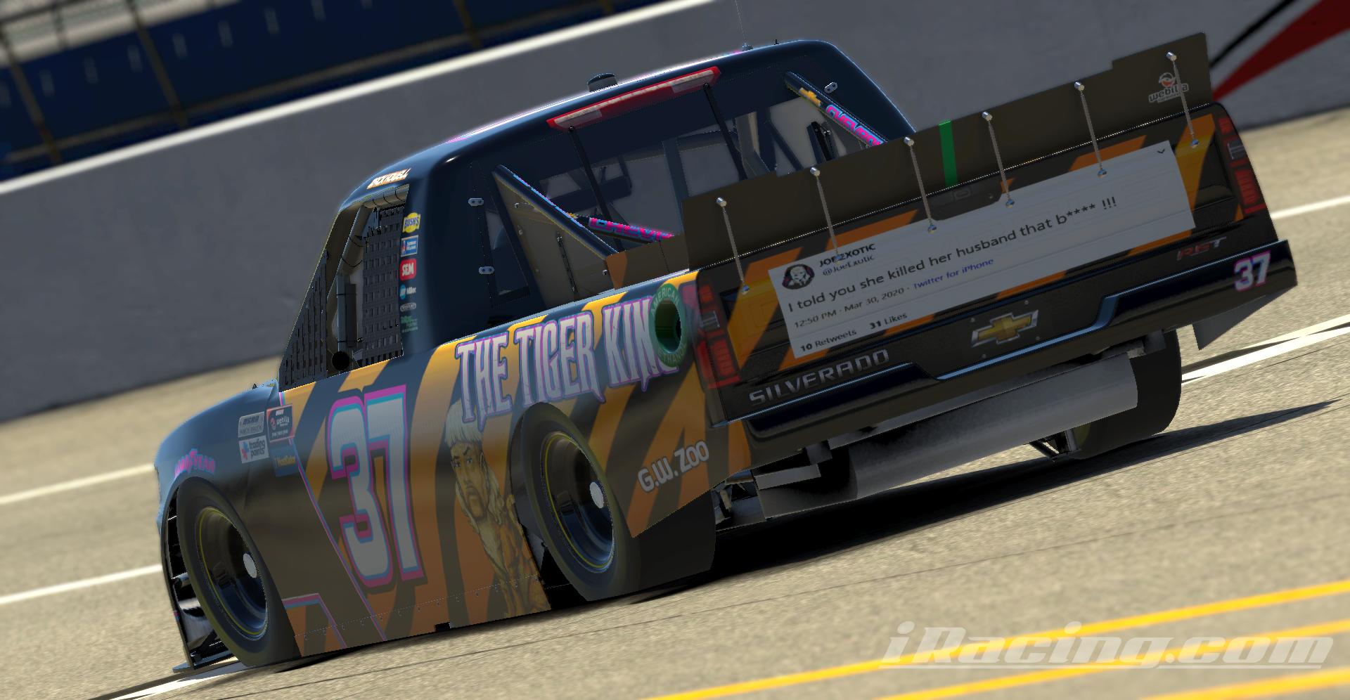 Zack Howell - The Tiger King by Christopher Darling - Trading Paints