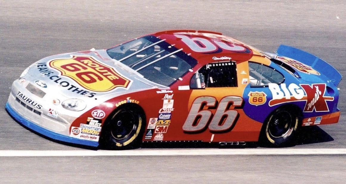 1999 #66 Darrell Waltrip Route 66 Chome Ford Winston Cup (NO Numbers ...