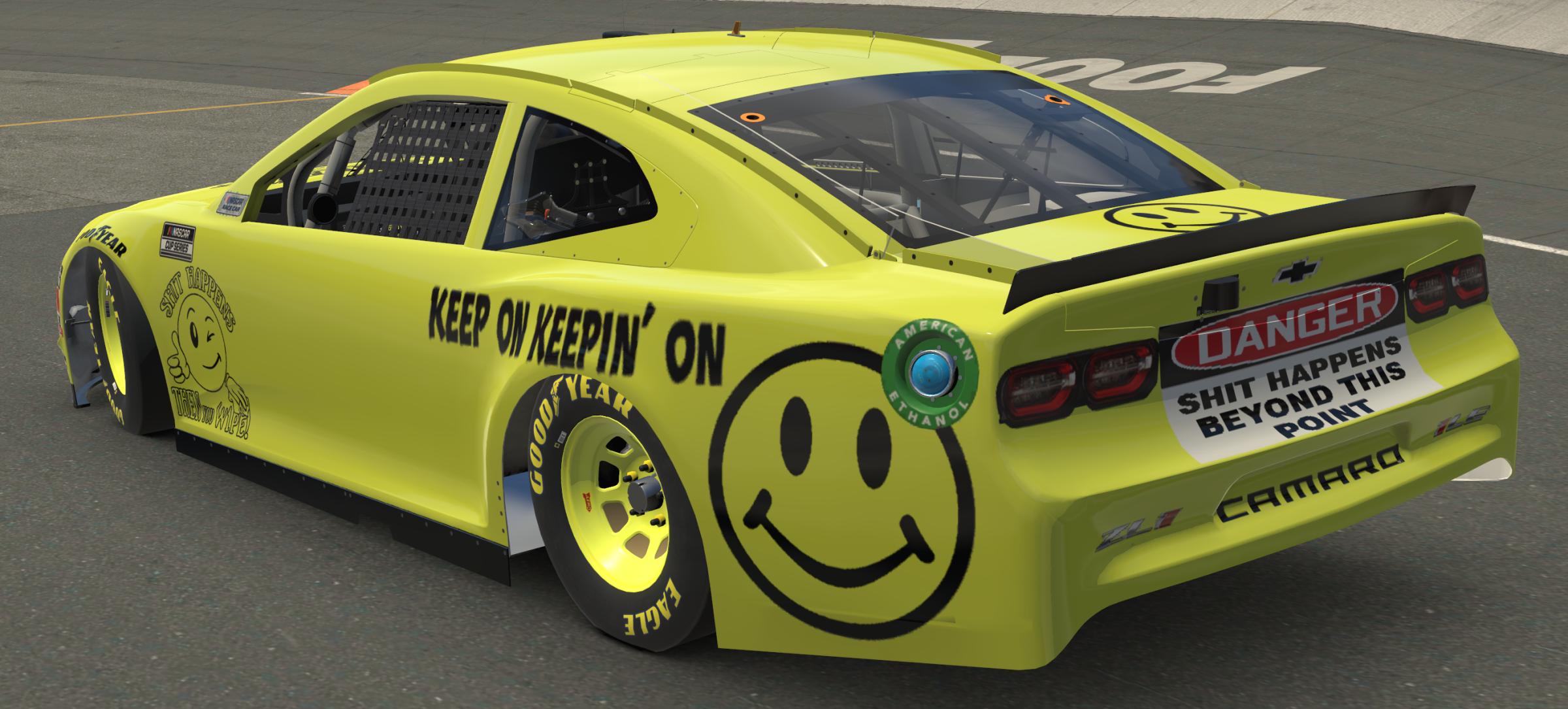Smiley Face Chevrolet Camaro ZL1 Gen 6 2020 by Tracy Powers - Trading ...
