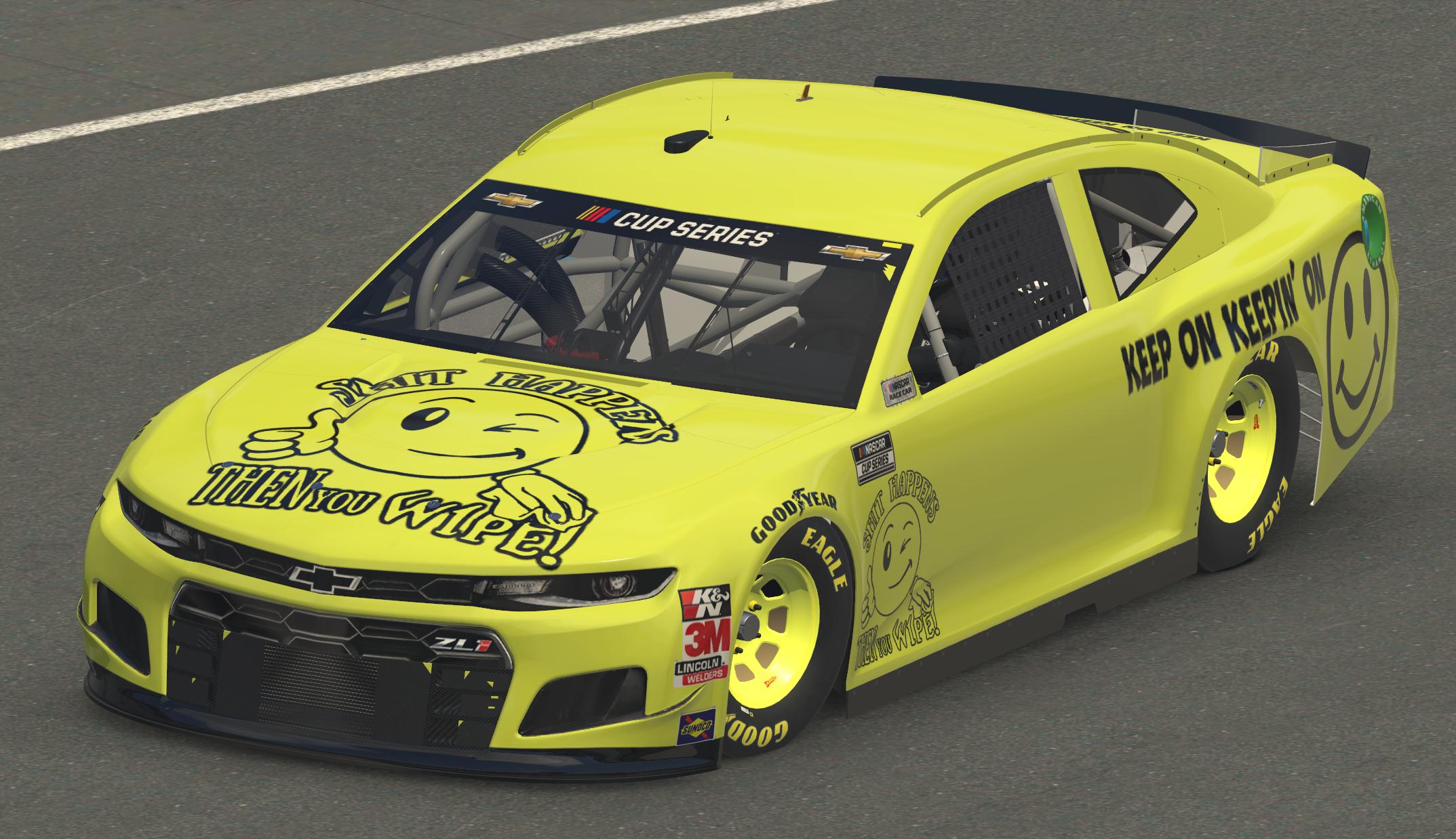 Smiley Face Chevrolet Camaro ZL1 Gen 6 2020 by Tracy Powers - Trading ...