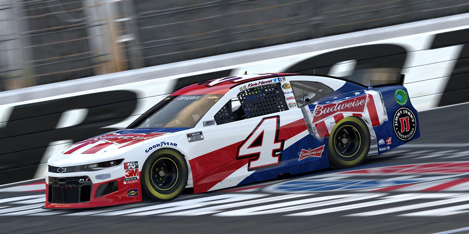 Budweiser Kevin Harvick "2014" Coca Cola 600 Camaro 1LE (*Custom Number ...