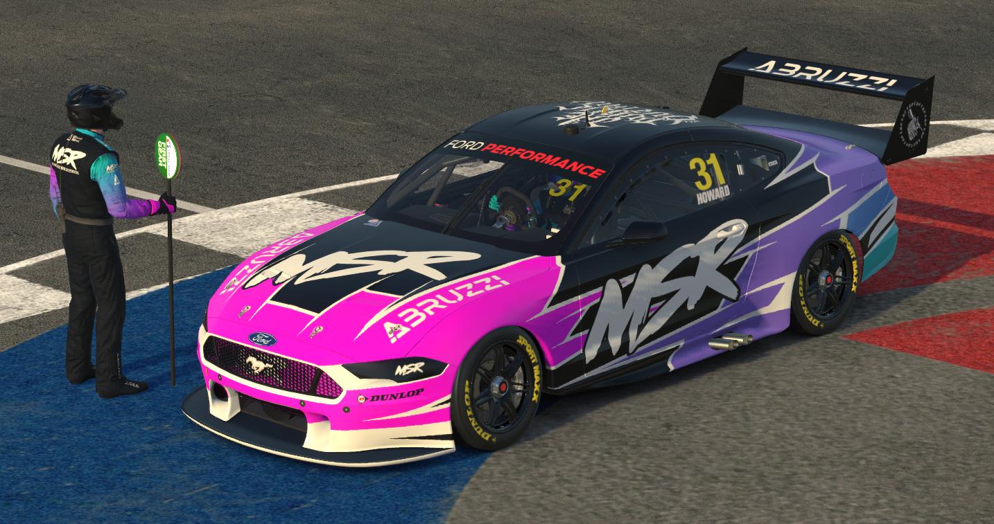 MSR Mustang by Chris Beardy Howard - Trading Paints