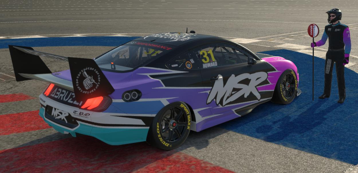MSR Mustang by Chris Beardy Howard - Trading Paints
