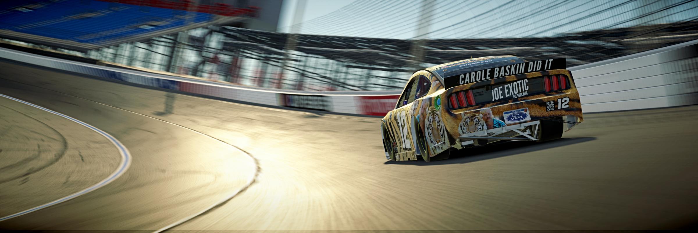 Joe Exotic Tiger King Ford Mustang by Chris Champeau - Trading Paints