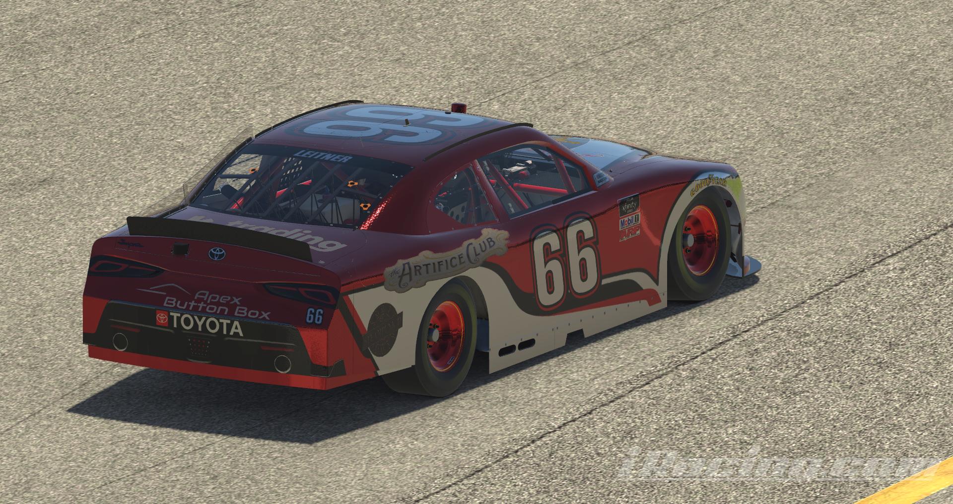 Red Cherry Xfinity Supra by Scott Leitner2 - Trading Paints