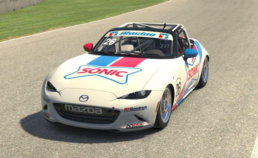 Sonic Mazda MX5 2016 by Mark B. - Trading Paints