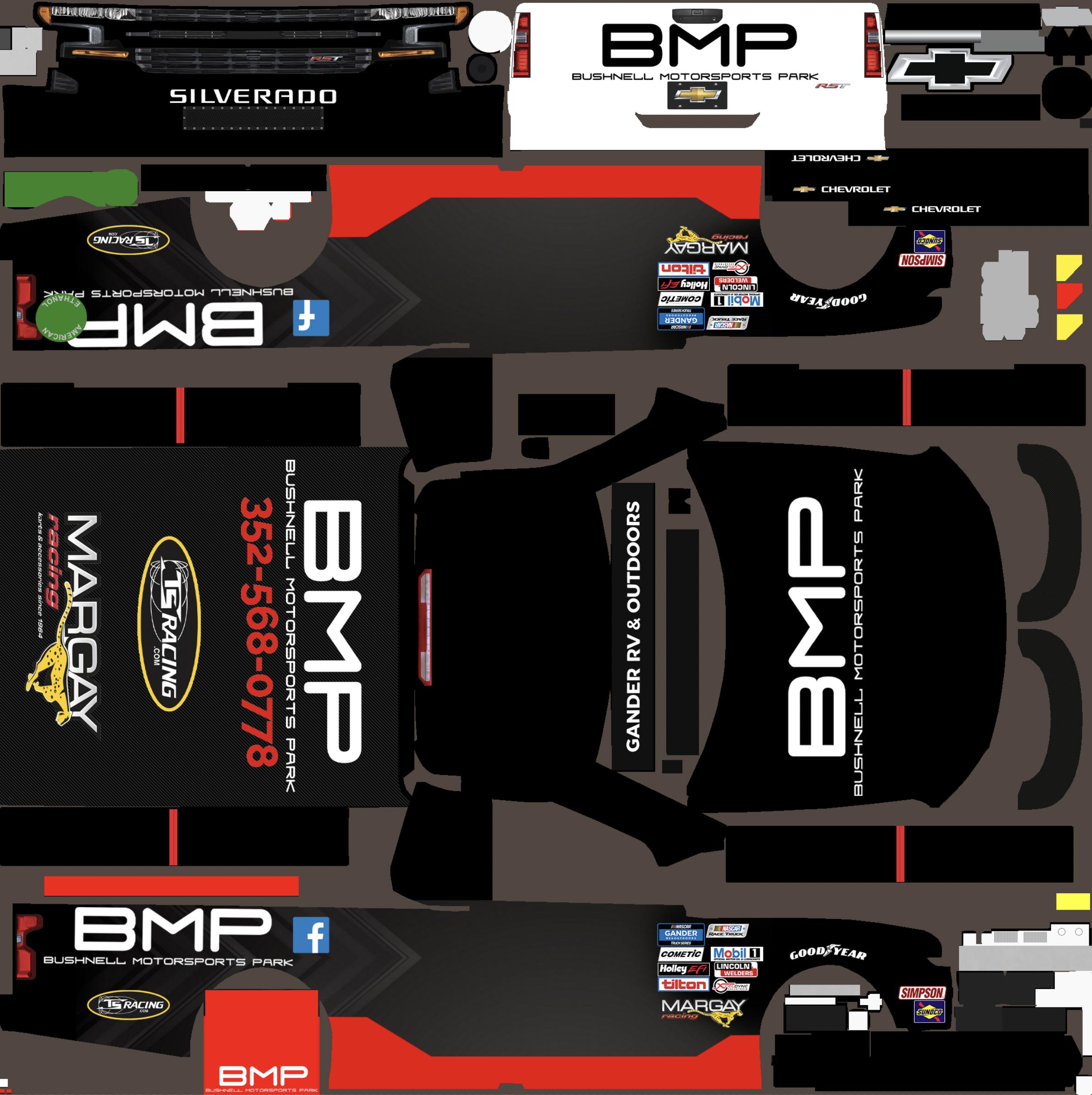 Bushnell Motorsports Park Silverado by Bryan Bateman - Trading Paints