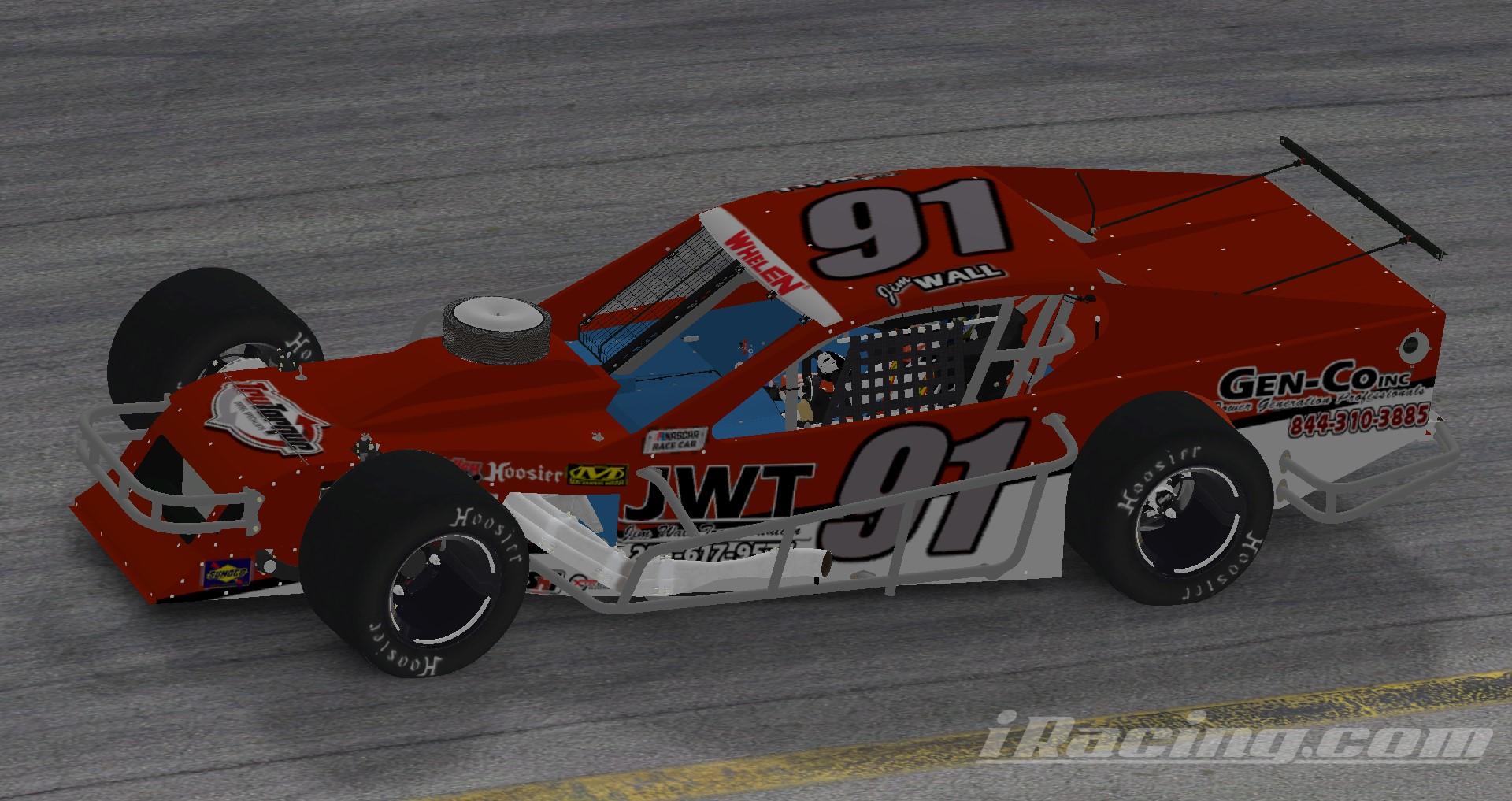 Jim Wall Transportation Modified by Chuck Chamblee - Trading Paints