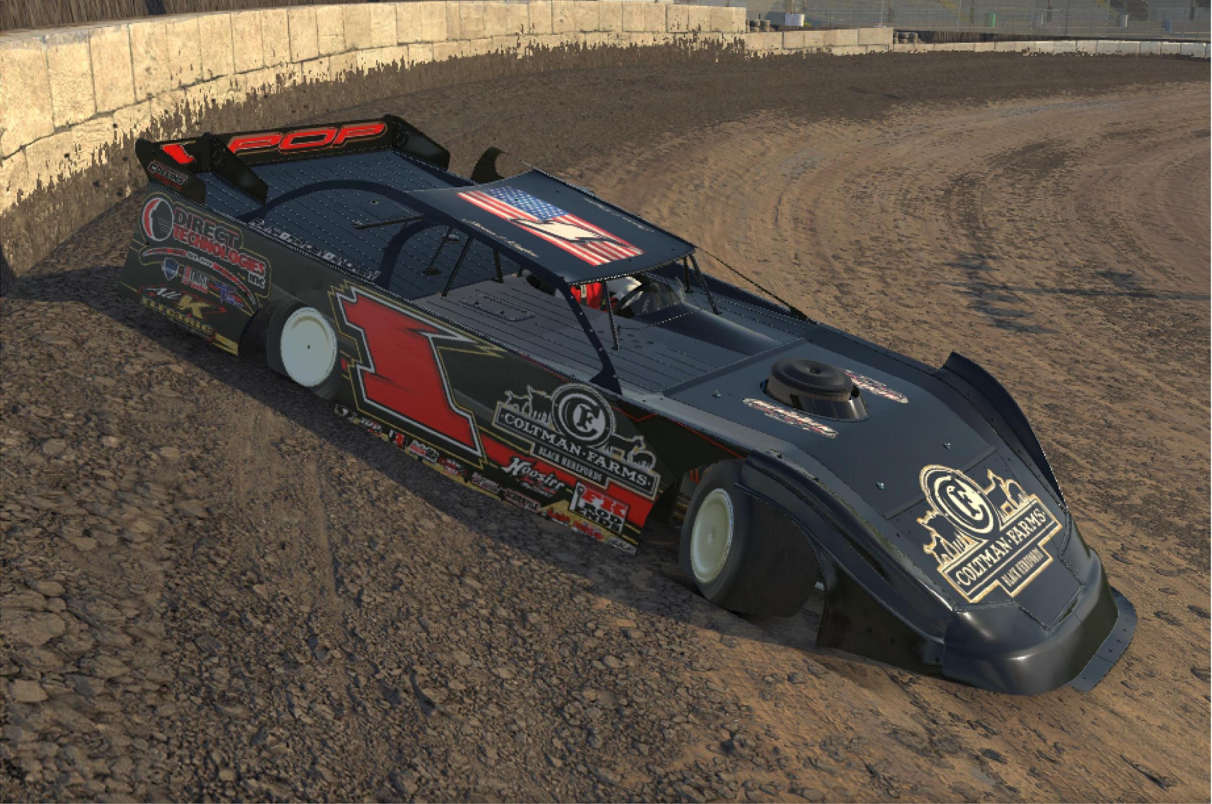 Dwayne Frady Racing 2020 Longhorn by Kenny Collins2 - Trading Paints