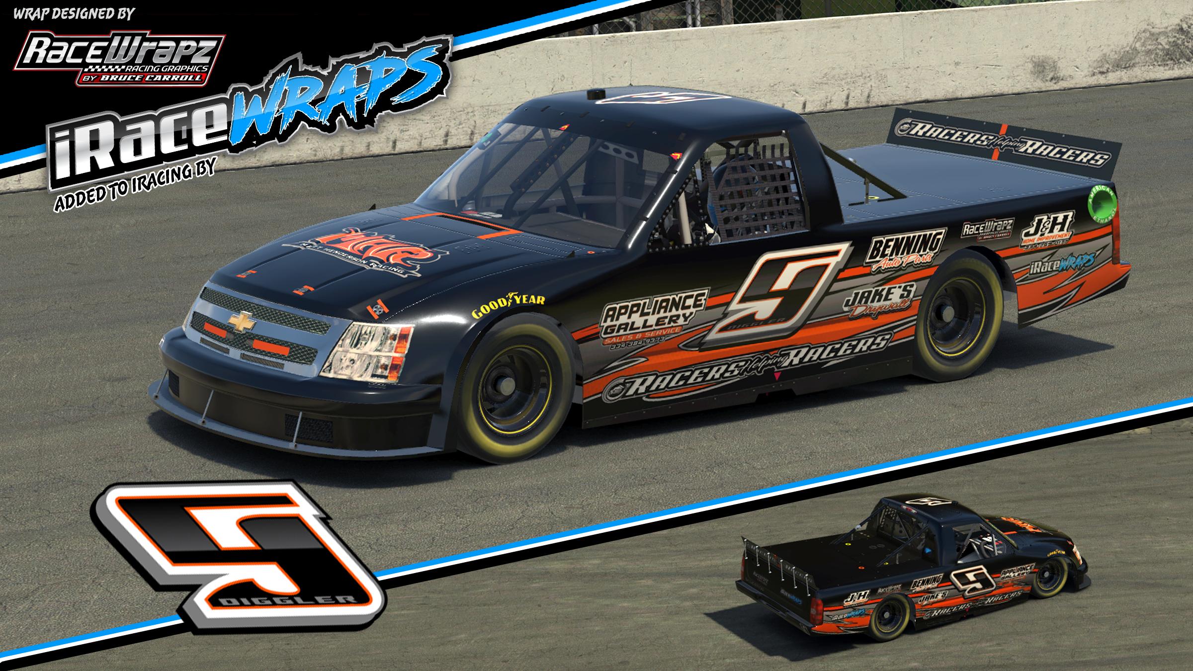 Chris Storey - Chevrolet Silverado Truck from iRaceWraps by Michael E ...