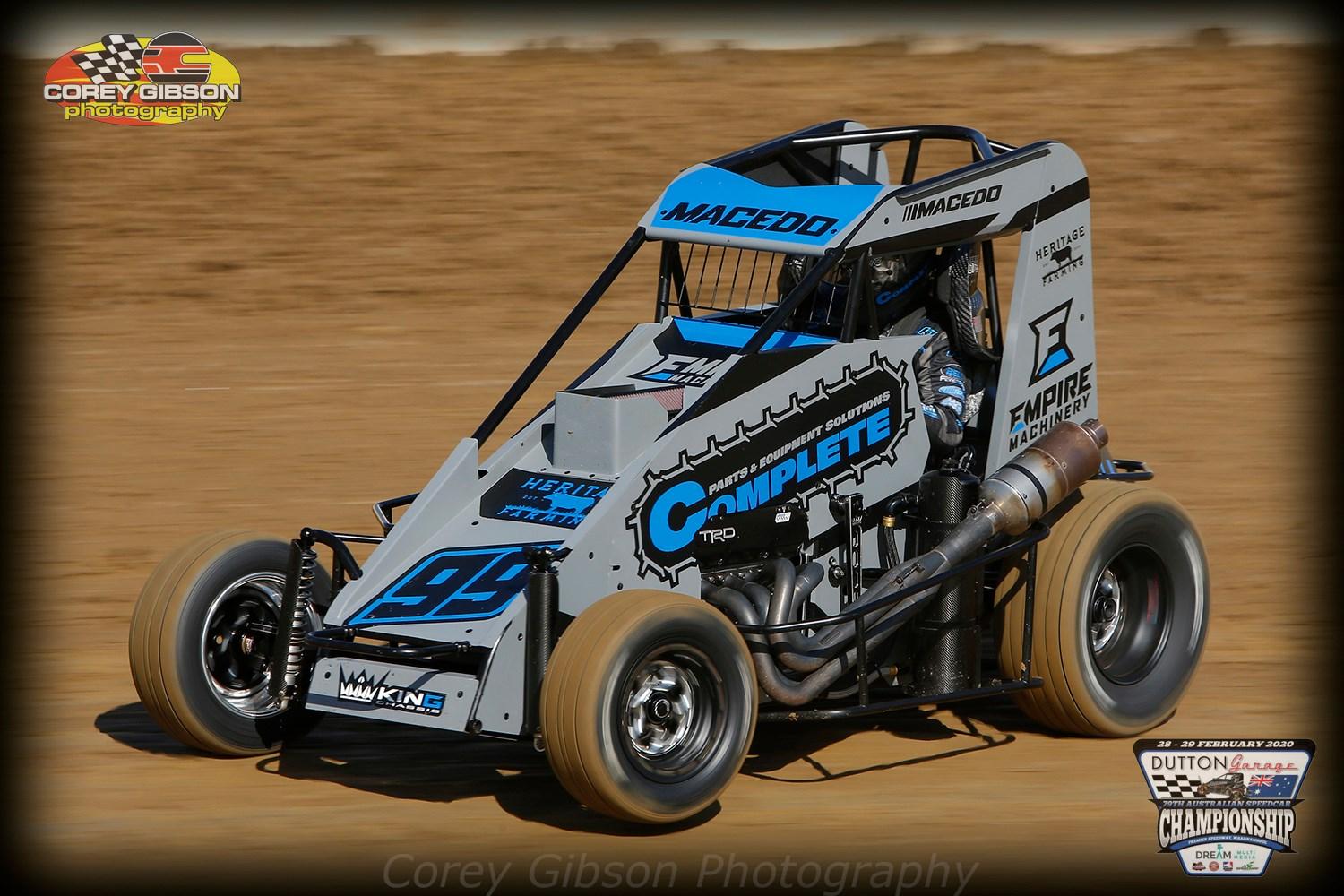 Dyson Motorsports - Sean Dyson Midget by Kinser Claridge - Trading Paints