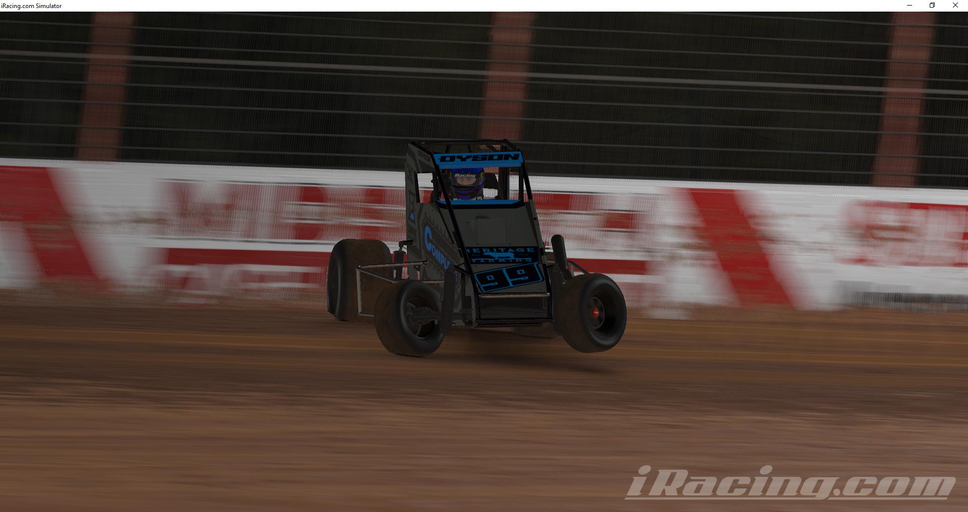 Dyson Motorsports - Sean Dyson Midget by Kinser Claridge - Trading Paints