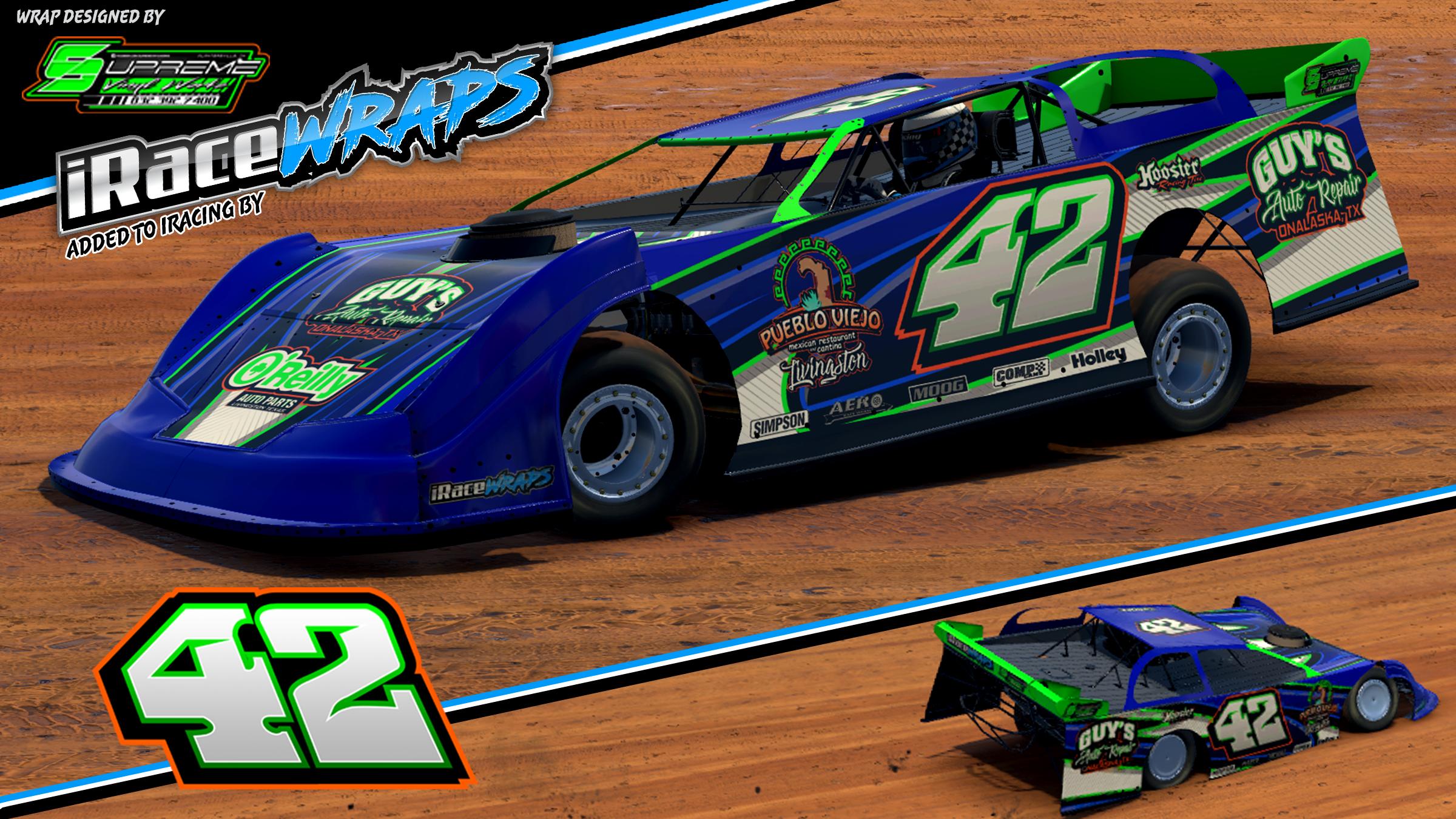 Zane Goff - Dirt Late Model from iRaceWraps by Michael E. - Trading Paints