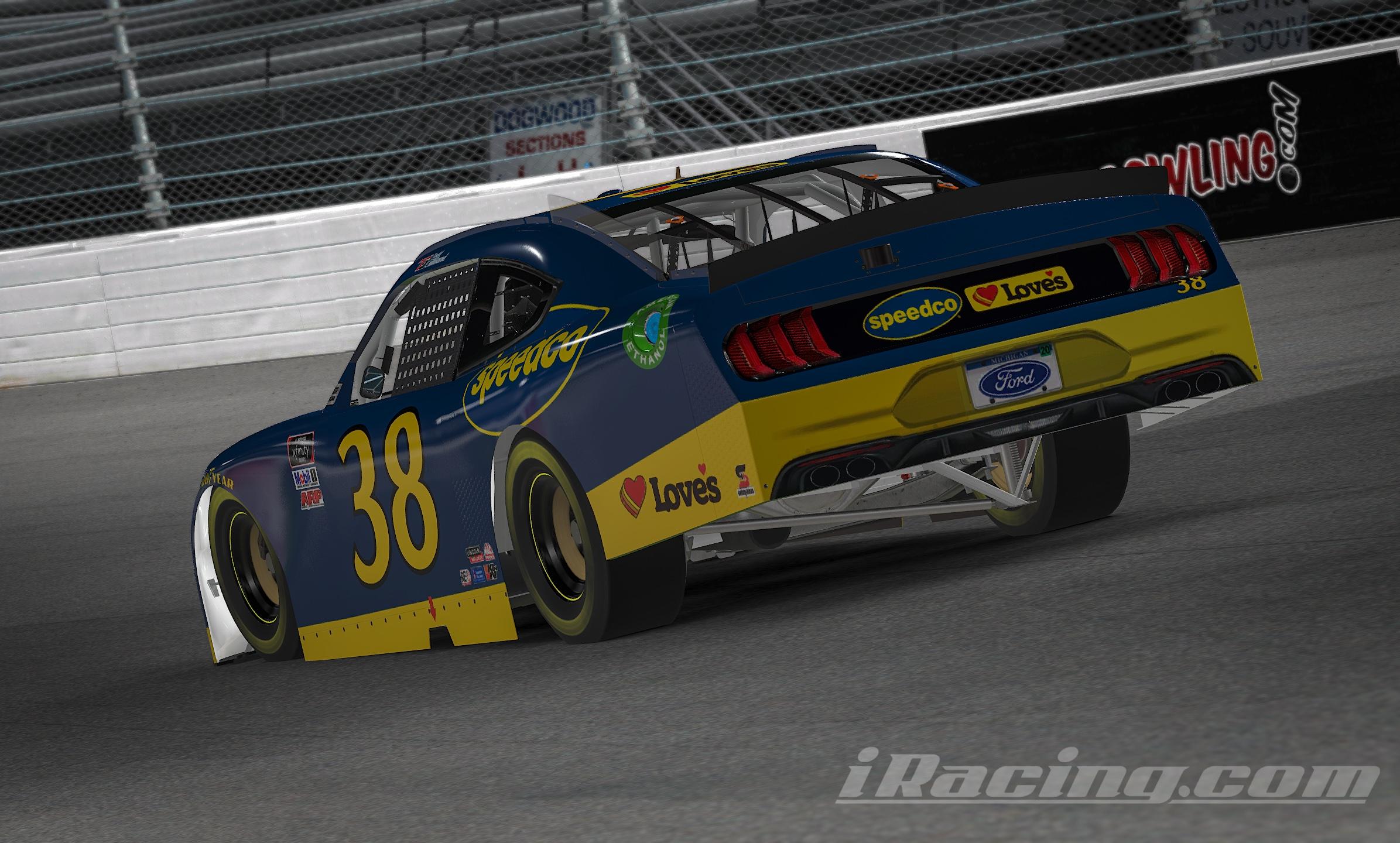 Todd Gilliland Speedco Xfinity Mustang by Kevin Hamlin - Trading Paints