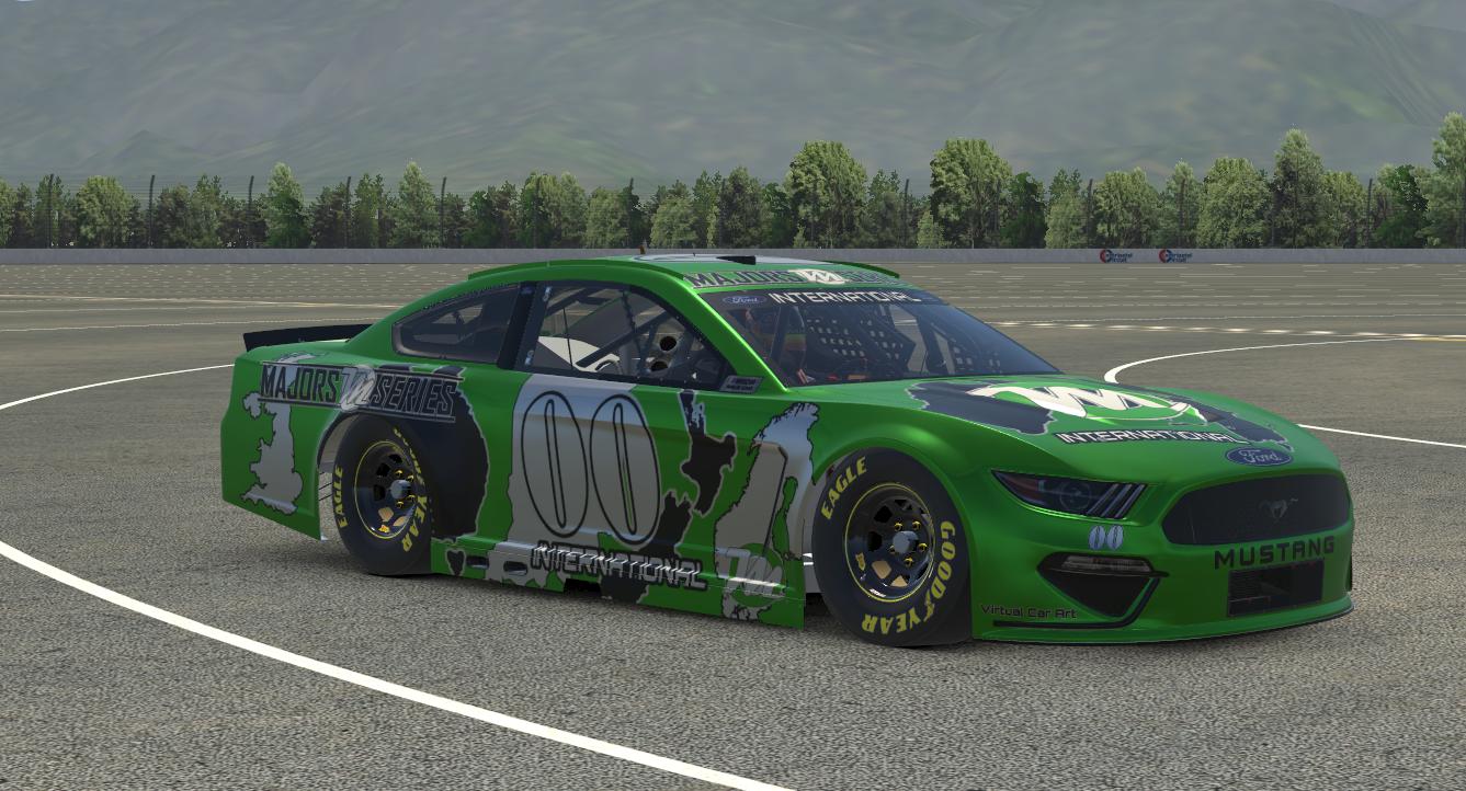 International All Star Mustang by Mike Ouellette - Trading Paints