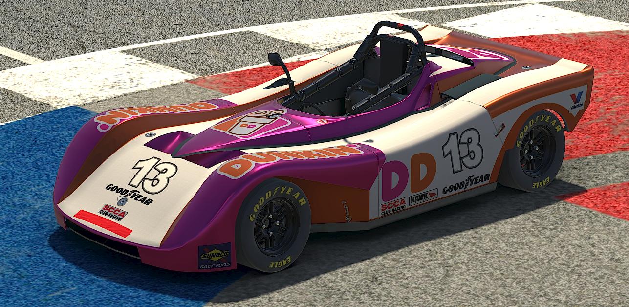 Dunkin - Spec Racer Ford by Jonathon Havey - Trading Paints