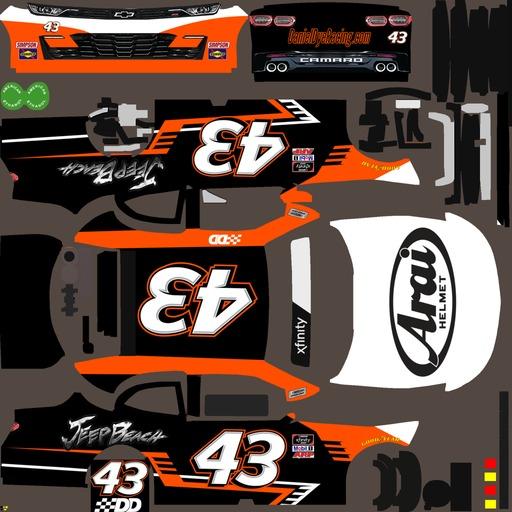 dd43 xfinity by Daniel Dye - Trading Paints