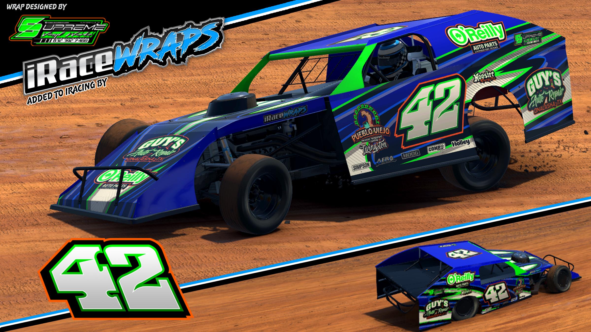 Zane Goff - Dirt Modified from iRaceWraps by Michael E. - Trading Paints