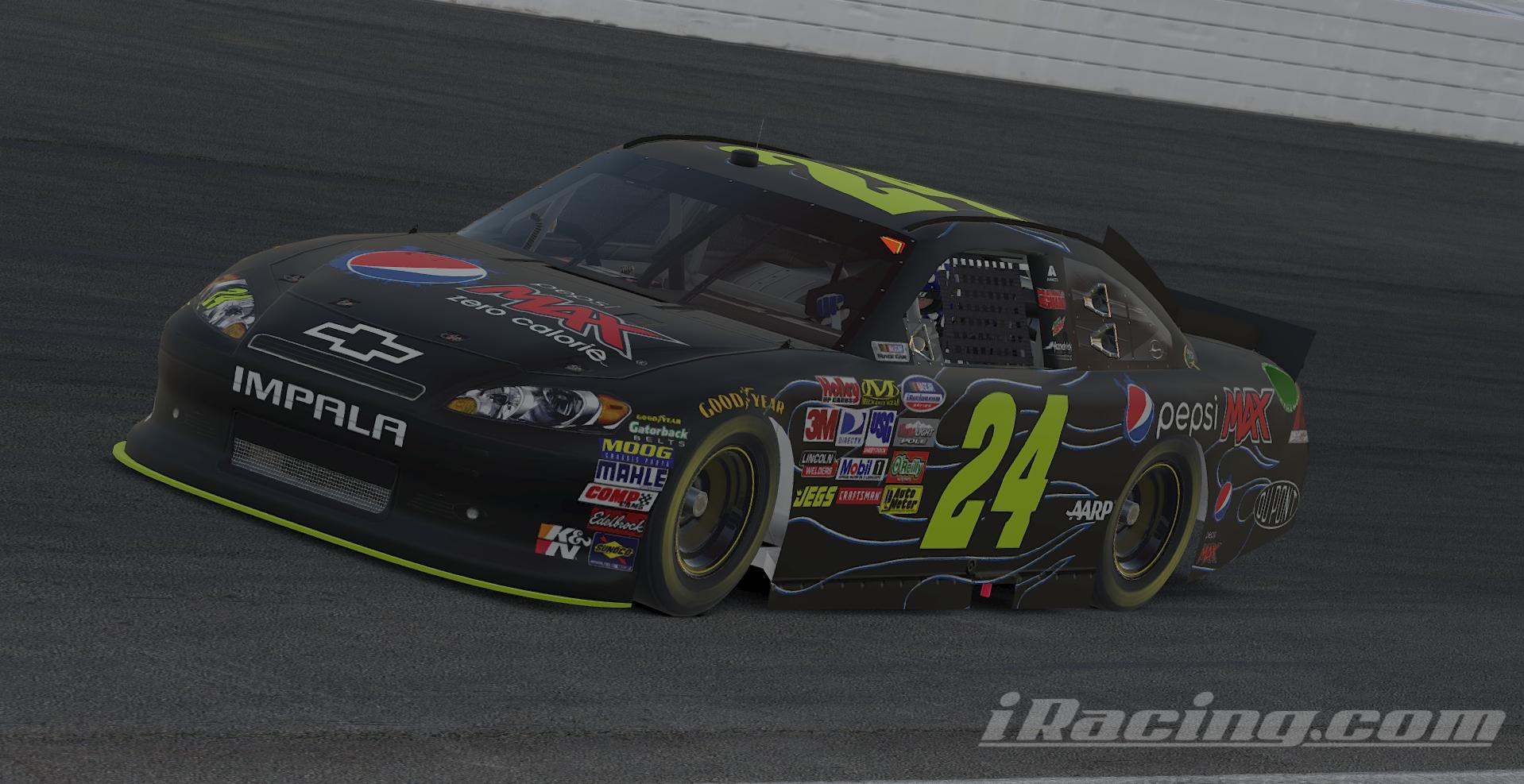 Jeff Gordon 2012 PepsiMax Impala Paint NO # by Michael S Winchester ...