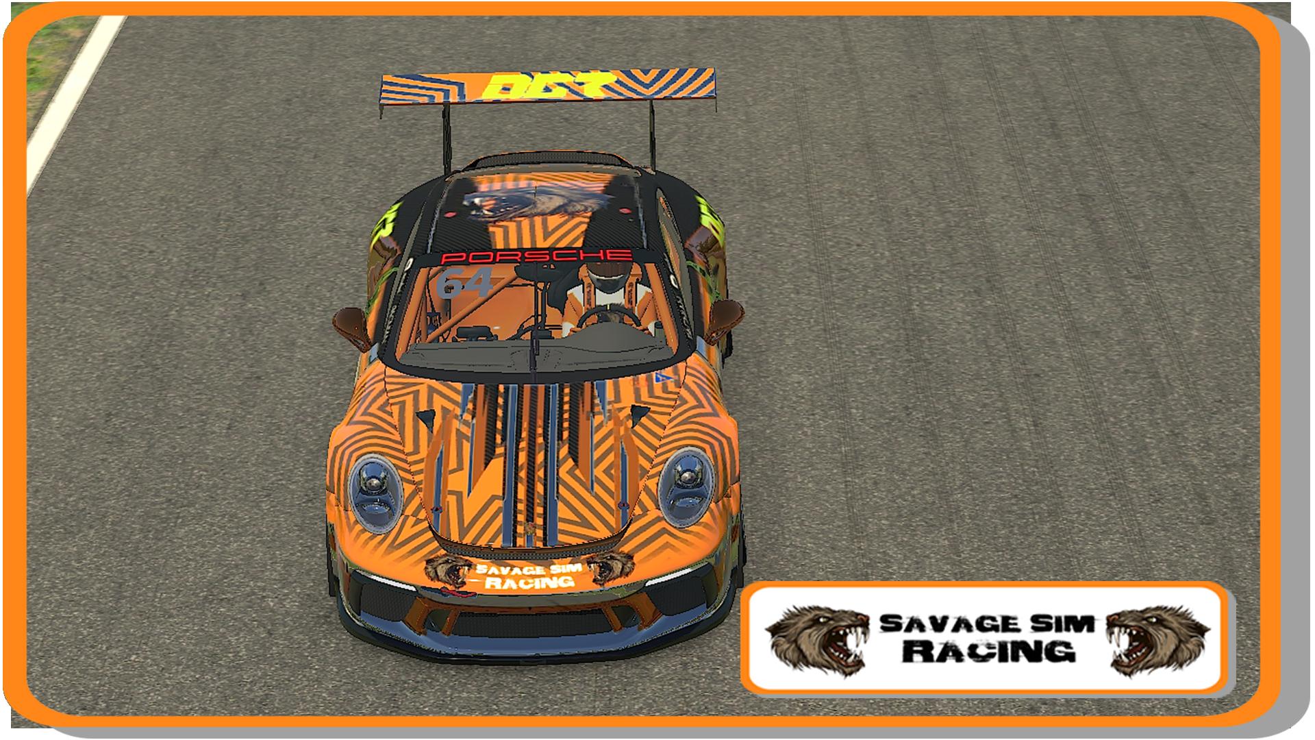 Savage Sim & Digital Global Racing by Wayne Bennett - Trading Paints
