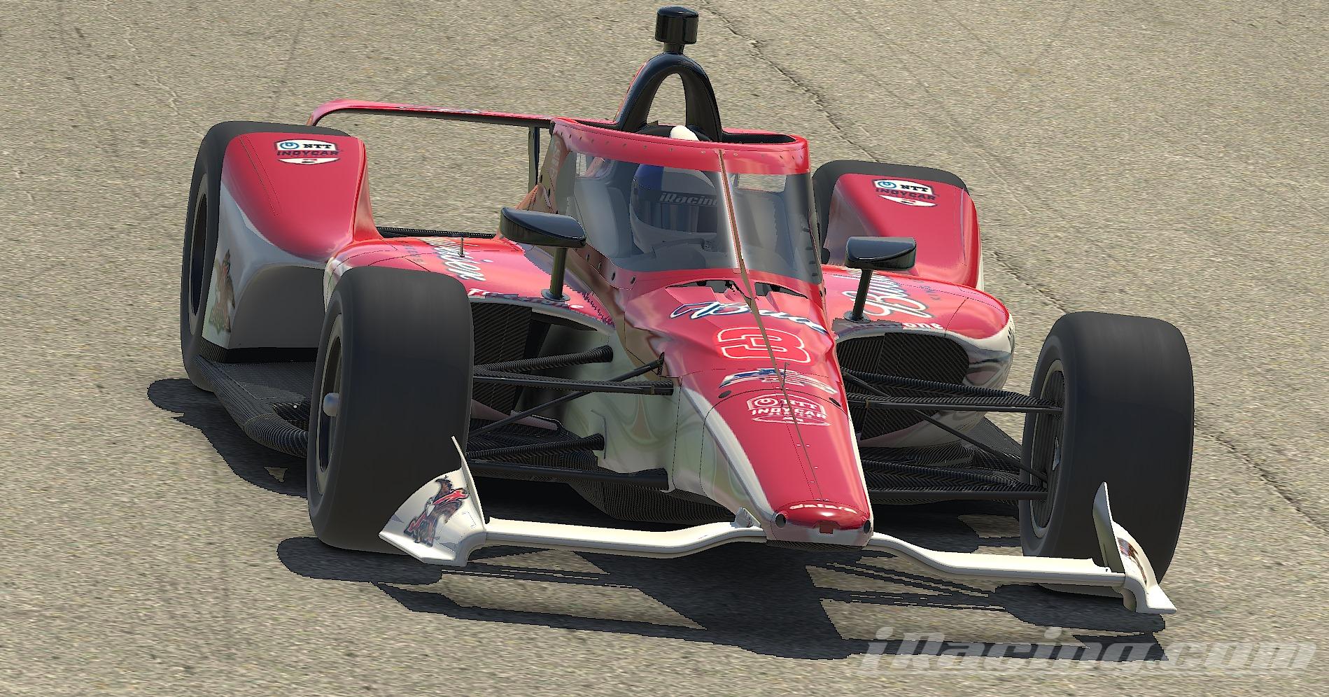 Budweiser Paul Krumrei Indycar Dallara IR18 by Paul Krumrei - Trading ...