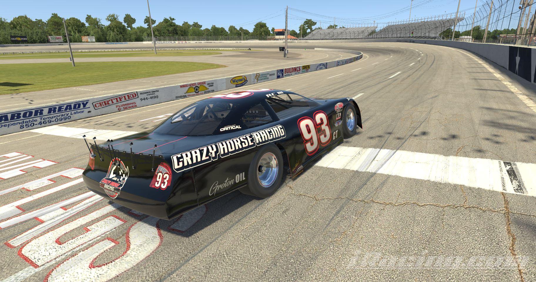 Crazy Horse Racing Super Late Model by Mitch Bombard - Trading Paints