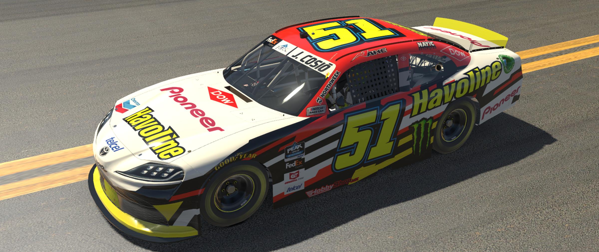 Havoline Pioneer Monster Jake Cosio Xfinity Supra by Nahum Olin ...