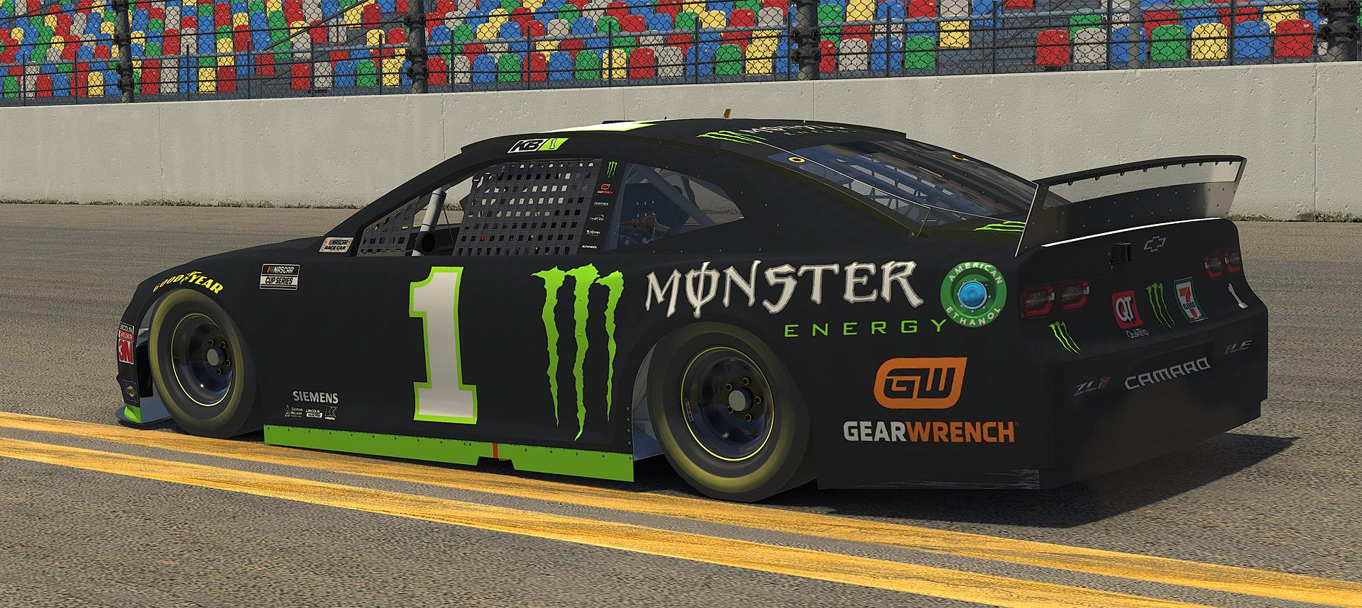 Fictional #1 - Kurt Busch - Monster Energy ChevroletZL1 1LE - 2020 ...