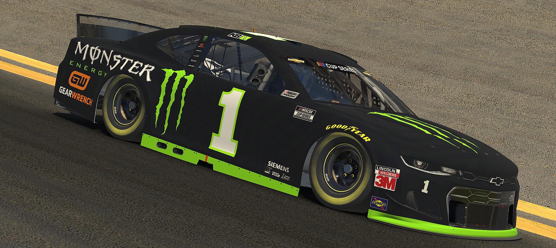 Fictional #1 - Kurt Busch - Monster Energy ChevroletZL1 1LE - 2020 ...