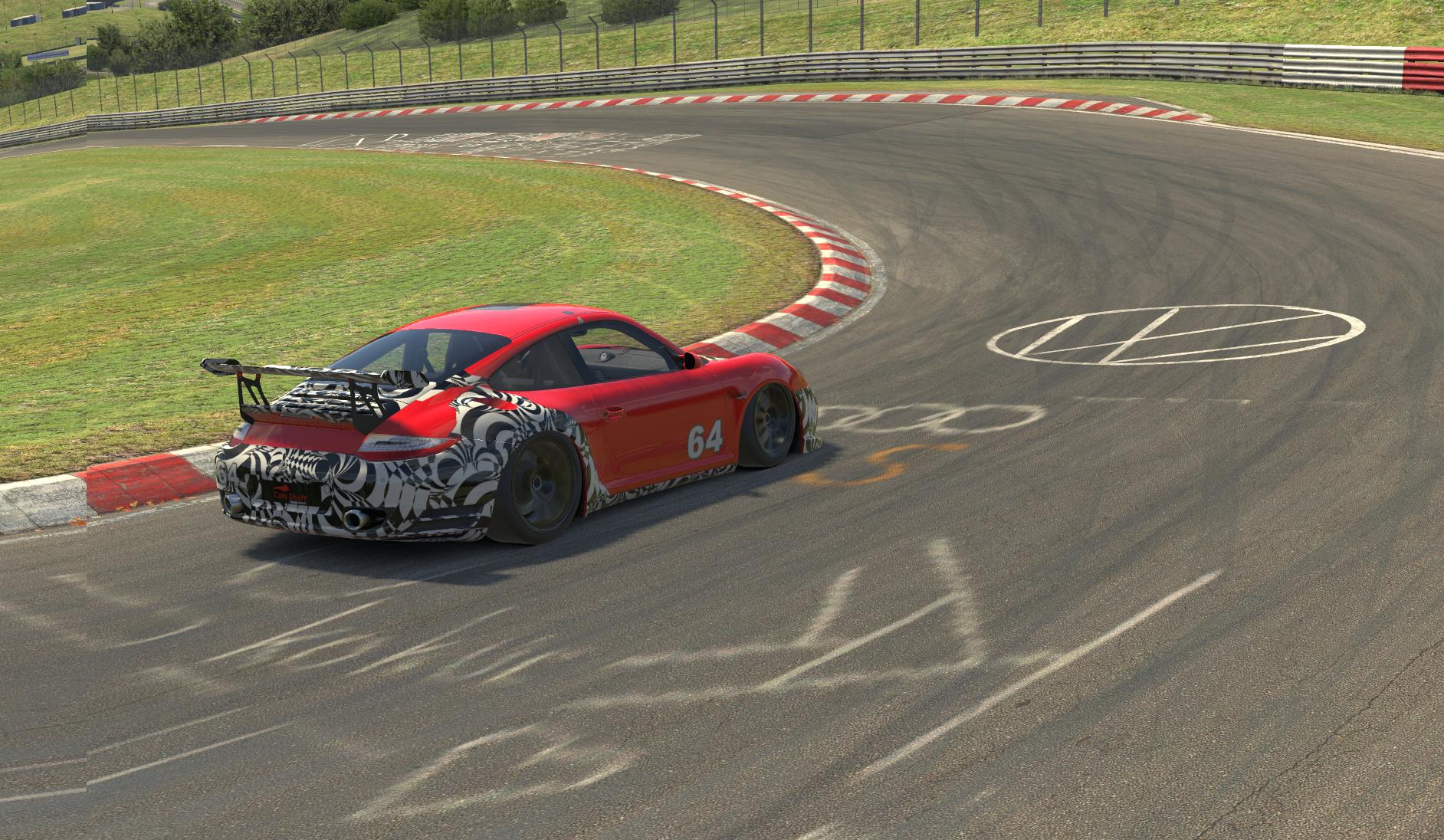 Cam Shaft manufacturer test drive livery Nordschleife Ruf RT12R Track ...