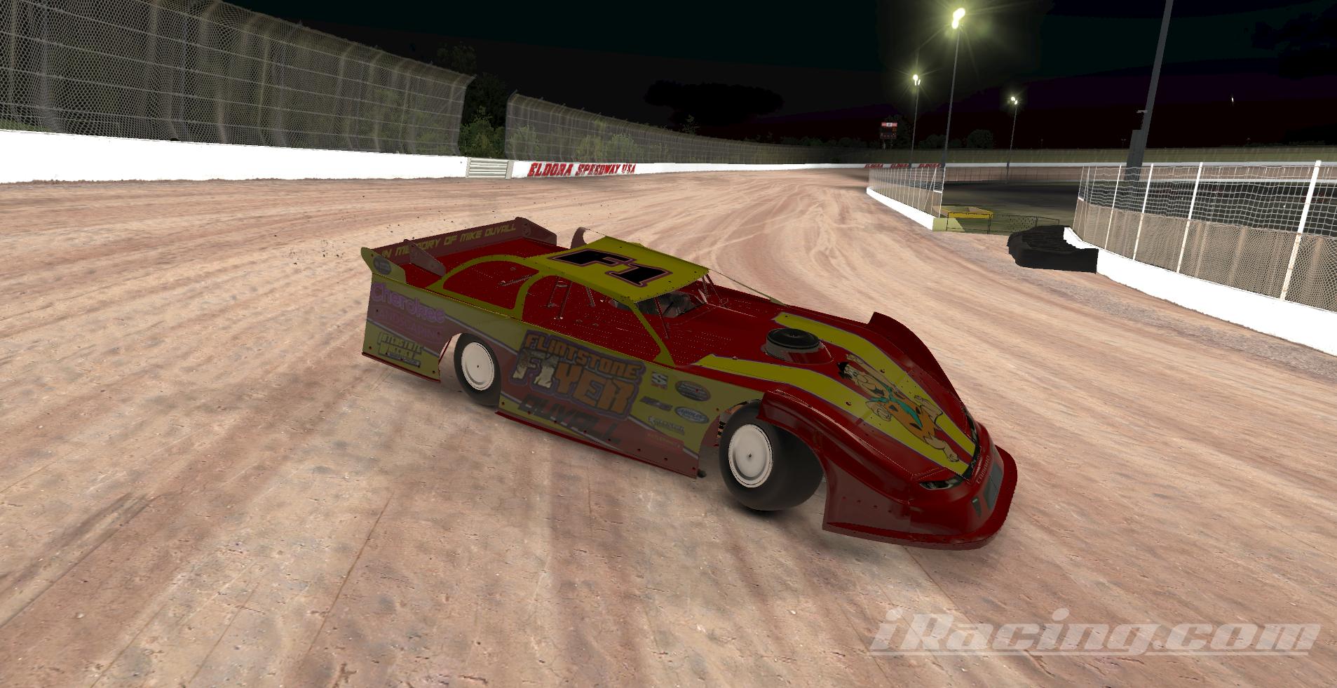 Jonathon Duvall Flintstone Flyer by Grant Parr - Trading Paints