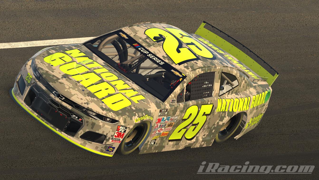 National Guard Casey Mears Camo car (Custom #) by Chris T J. - Trading ...